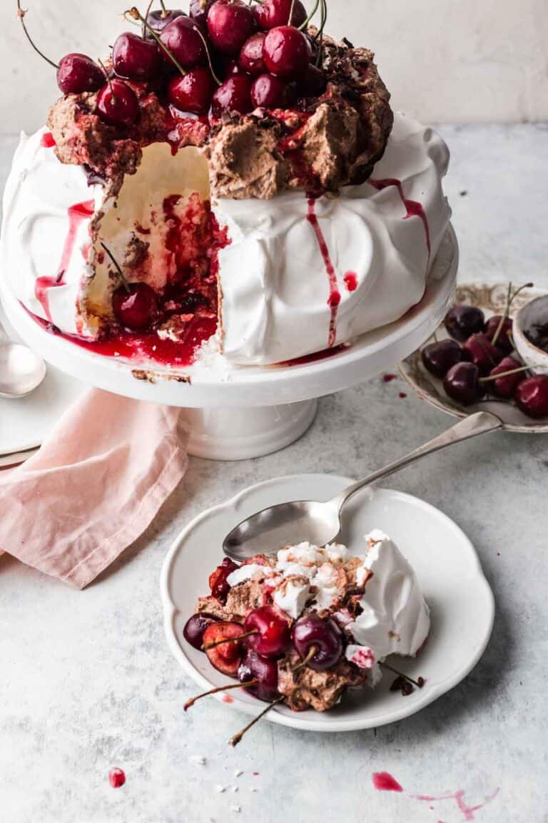 Black Forest Pavlova | Emma Duckworth Bakes