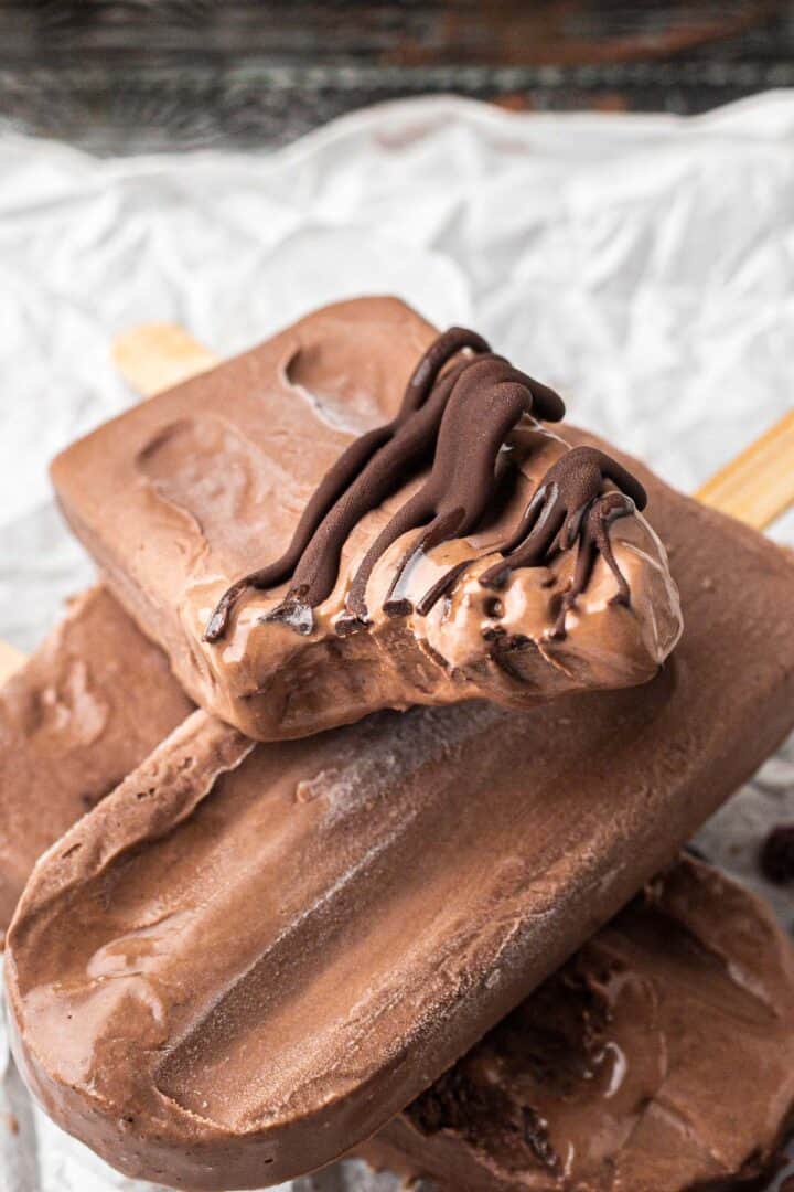Easy Chocolate Popsicles | Emma Duckworth Bakes