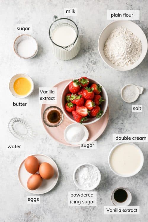 Easy Strawberry Crêpes (Process Images) | Emma Duckworth Bakes