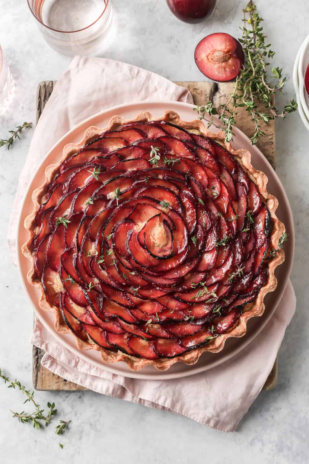 Plum Frangipane Tart | Emma Duckworth Bakes