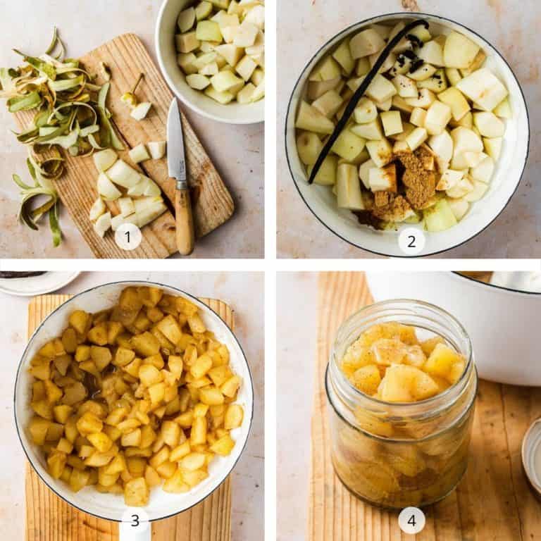 Simple Pear Compote | Emma Duckworth Bakes