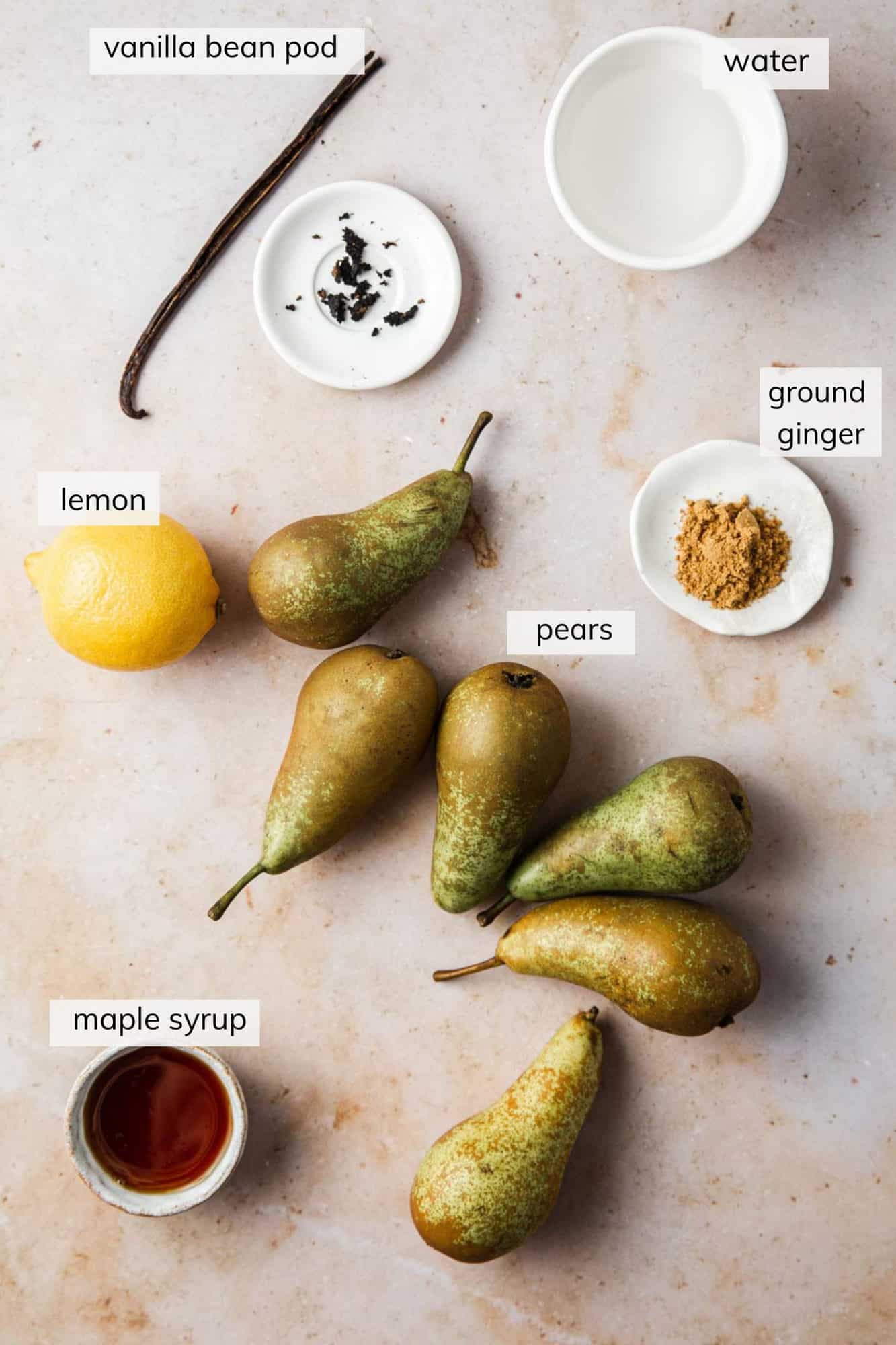 Simple Pear Compote | Emma Duckworth Bakes