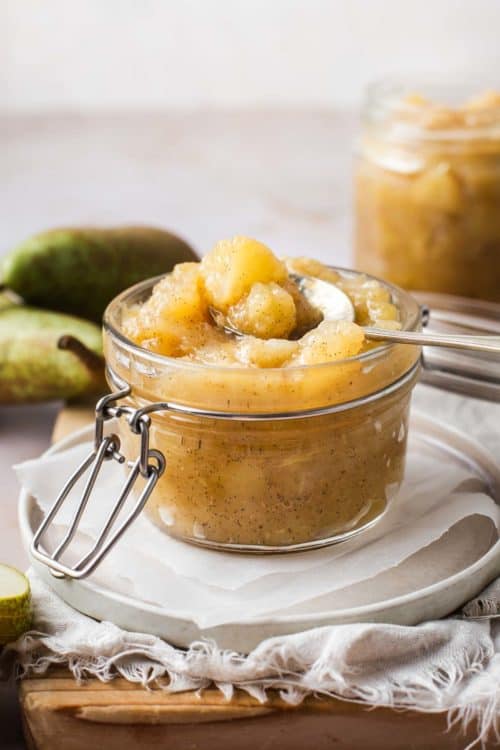 Simple Pear Compote | Emma Duckworth Bakes