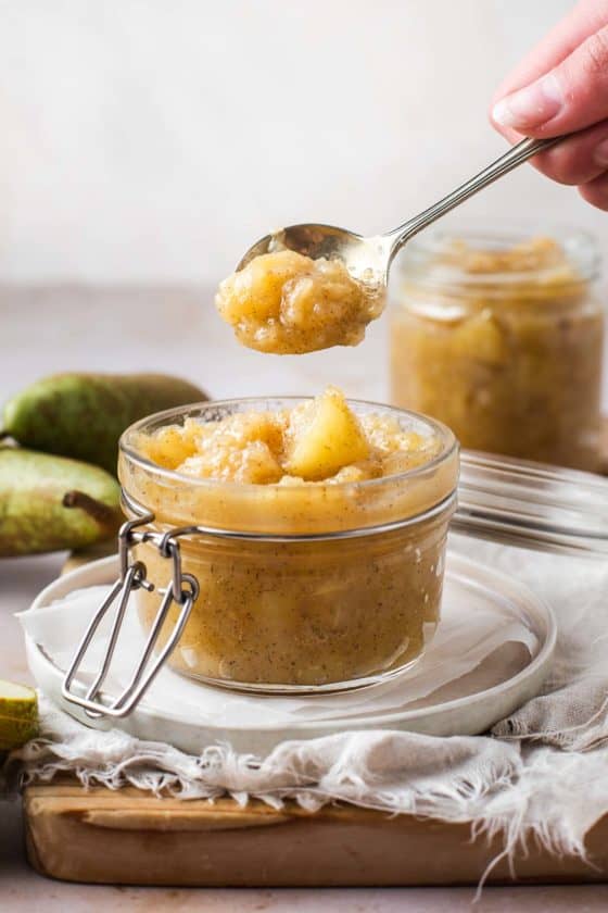 Simple Pear Compote | Emma Duckworth Bakes