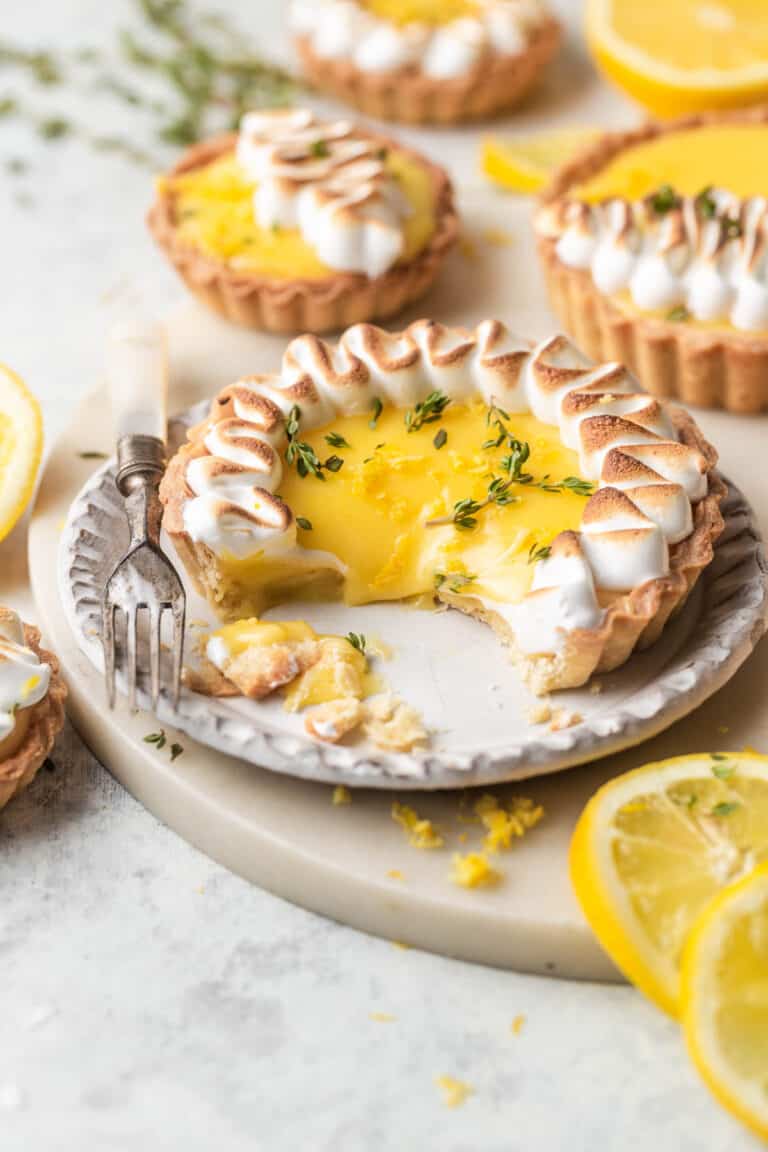 Mini Lemon Meringue Tarts | Emma Duckworth Bakes