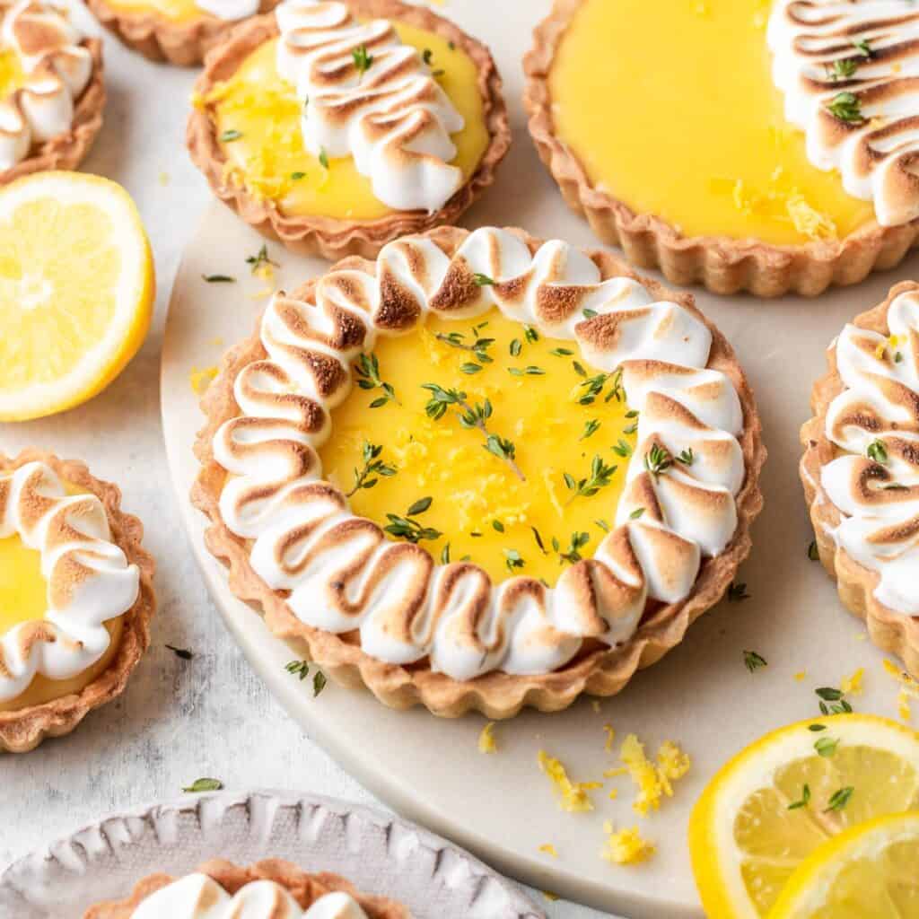 Mini Lemon Meringue Tarts | Emma Duckworth Bakes
