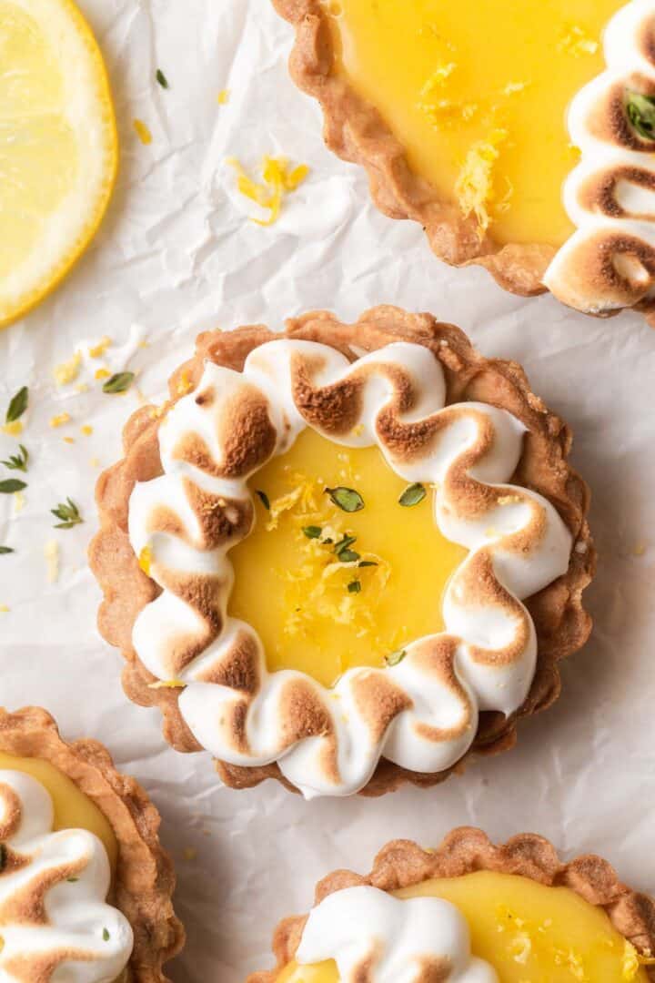 Mini Lemon Meringue Tarts | Emma Duckworth Bakes