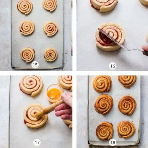 Strawberry Donut Rolls Recipe | Emma Duckworth Bakes