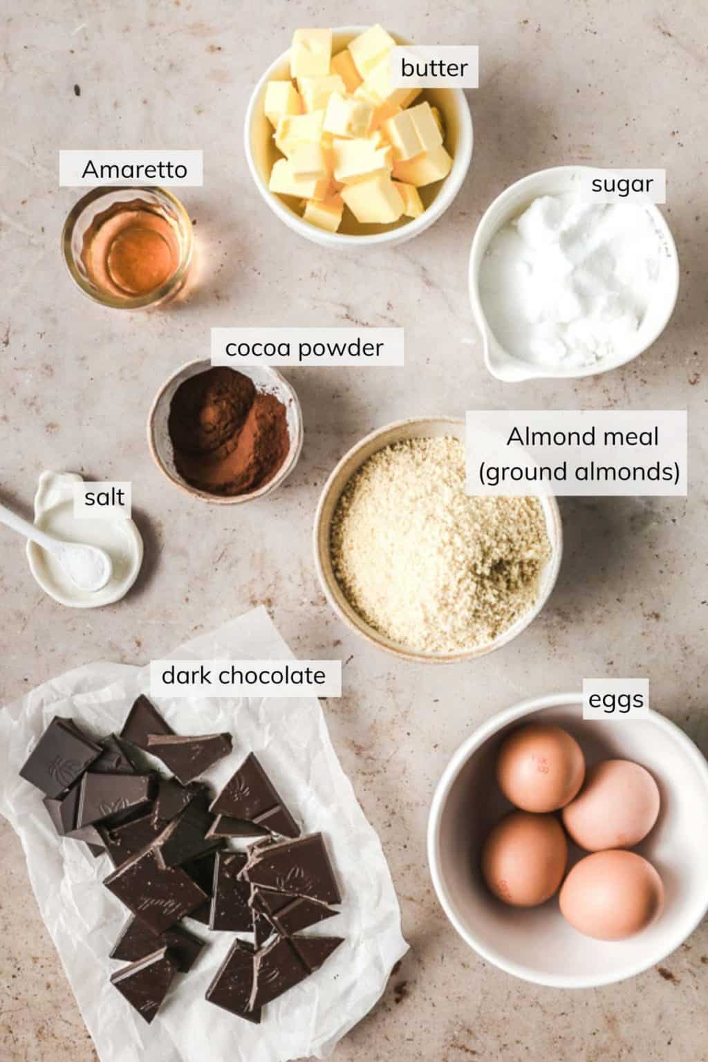 Torta Caprese (Italian Chocolate Torte) | Emma Duckworth Bakes