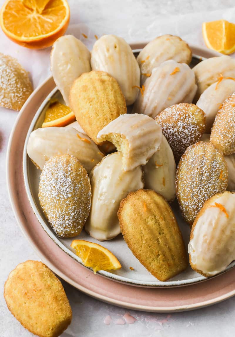 Orange Madeleines (Step by Step) - Emma Duckworth Bakes