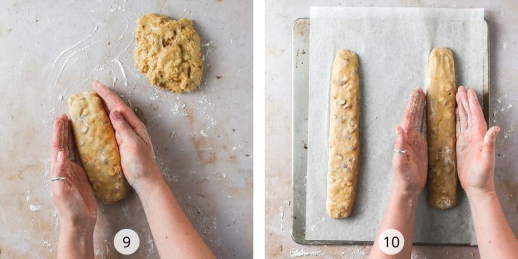 How To Make Biscotti (step-by-step photos) | Emma Duckworth Bakes