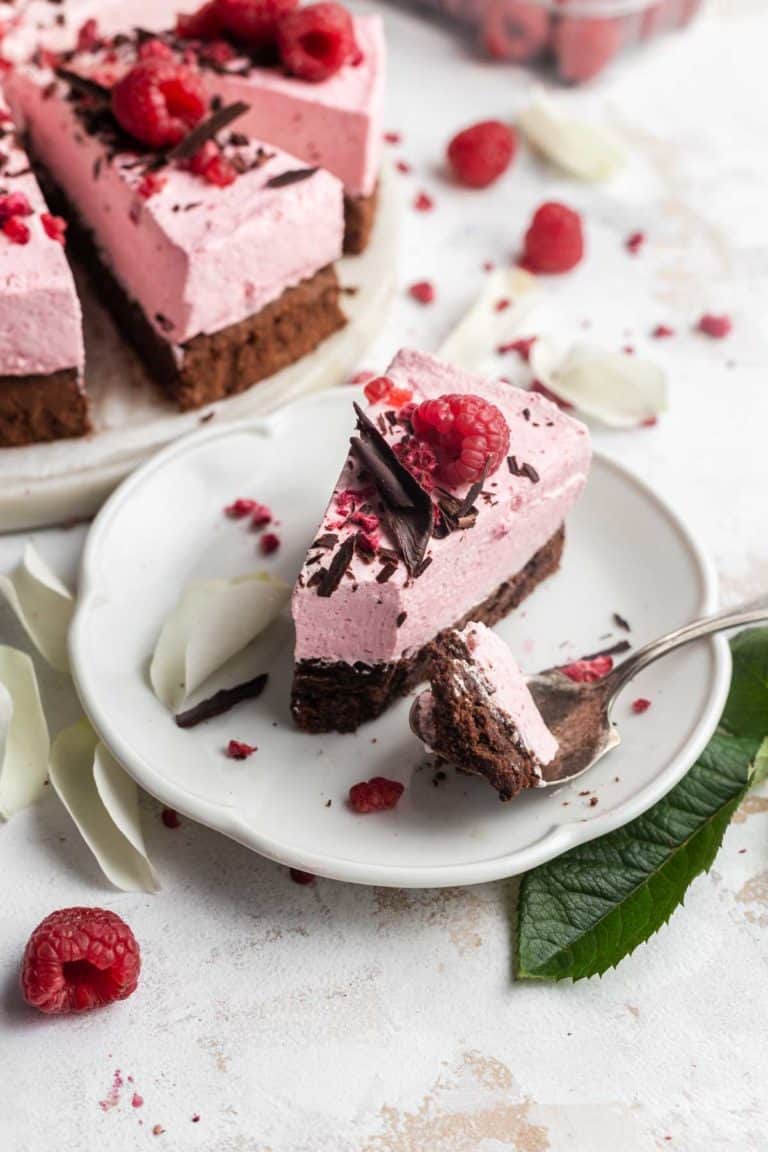 Chocolate Raspberry Mousse Cake | Emma Duckworth Bakes