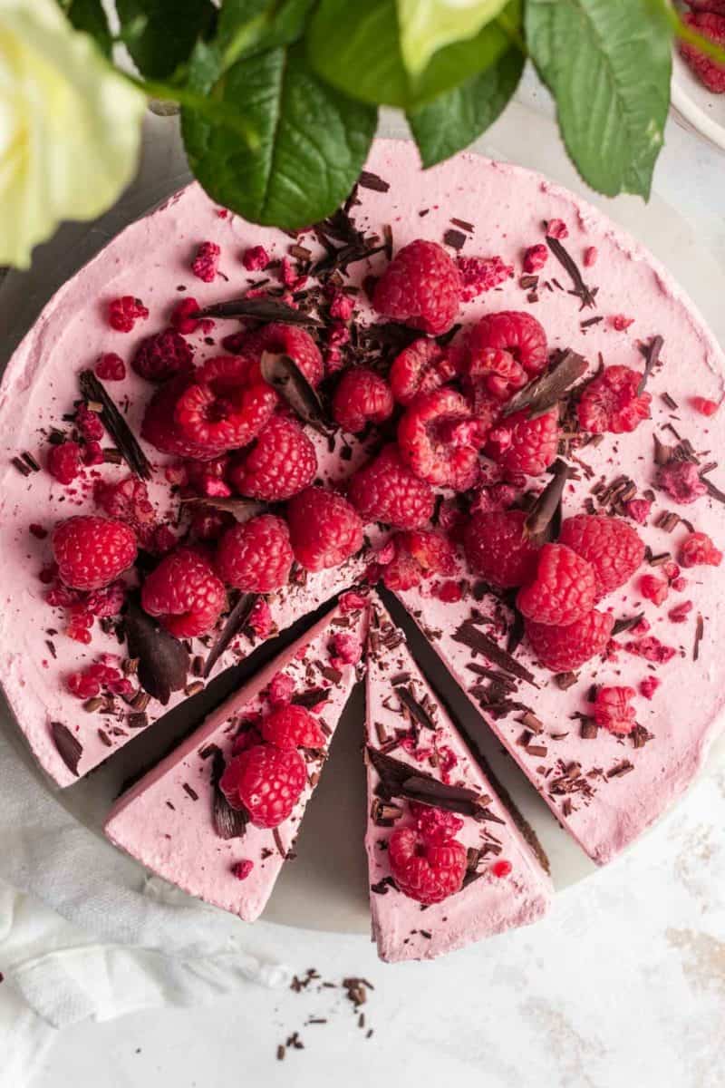 Chocolate Raspberry Mousse Cake | Emma Duckworth Bakes