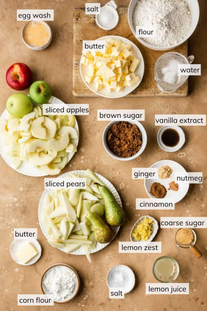 Spiced Apple Pear Pie | Emma Duckworth Bakes