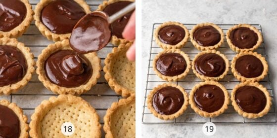 Easy Chocolate Mini Tarts | Emma Duckworth Bakes