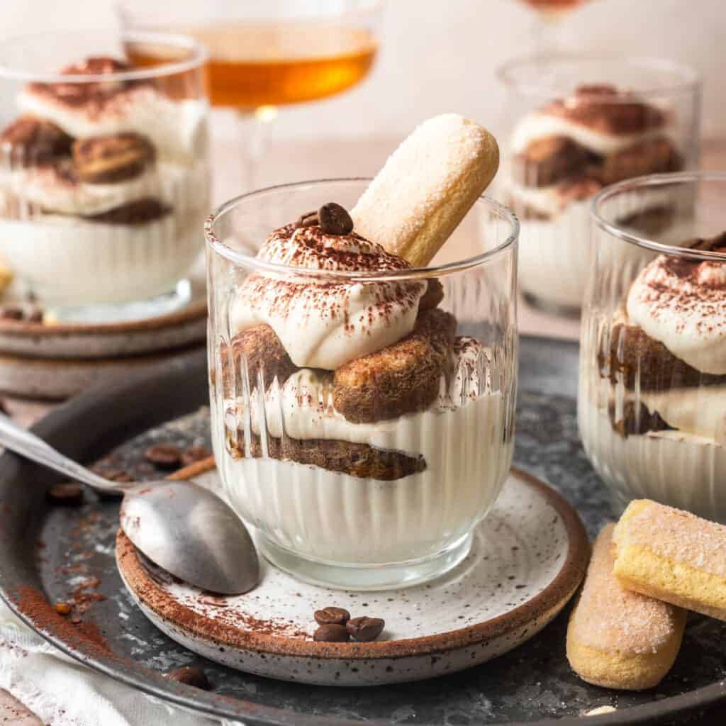 Mini Tiramisu Cups (Quick & Easy) | Emma Duckworth Bakes