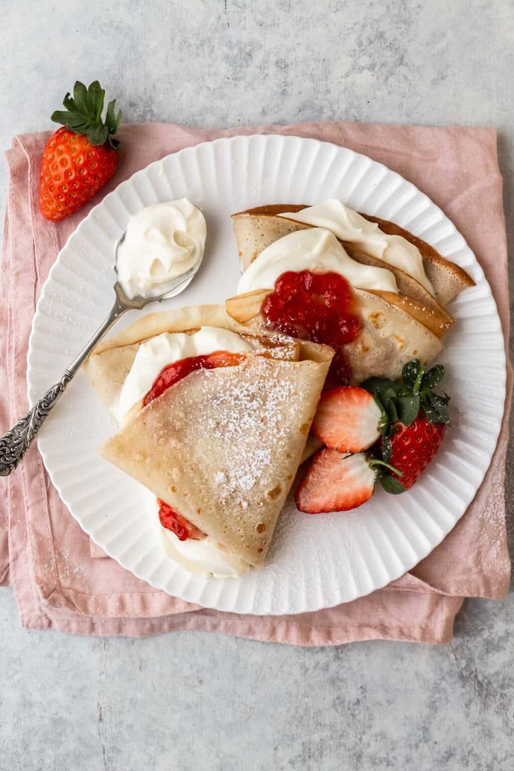 How to Fold Crêpes (8 Easy Ways) | Emma Duckworth Bakes