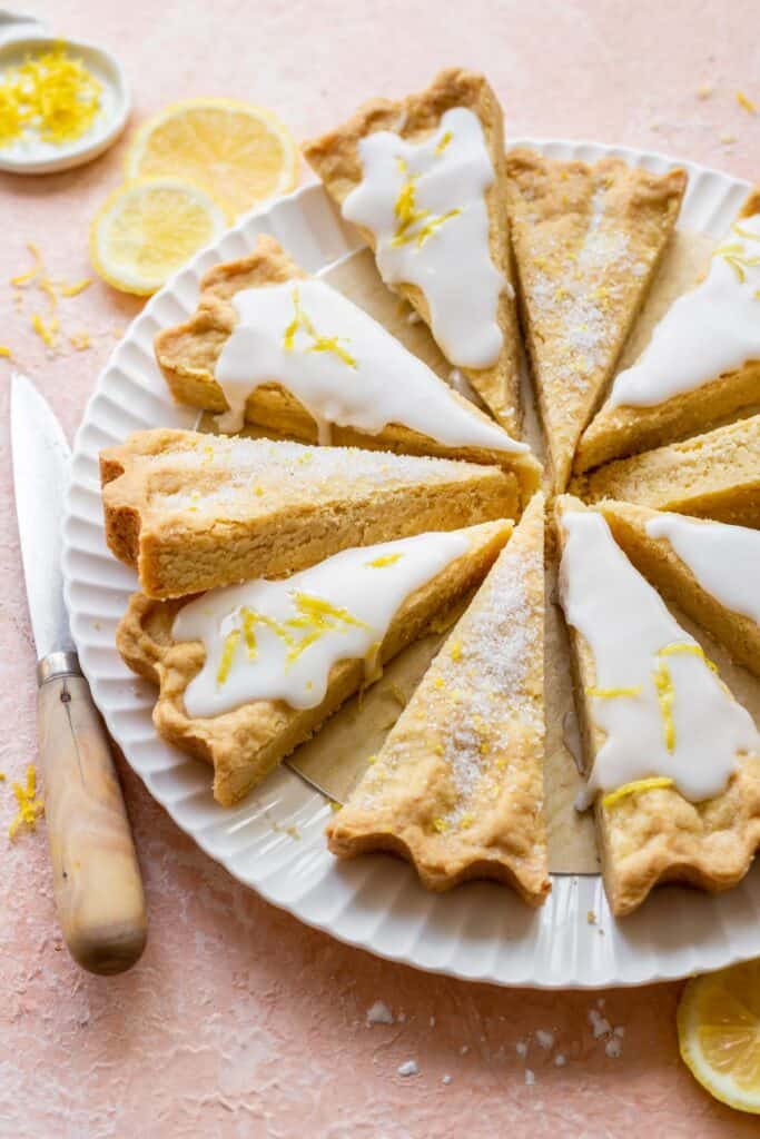 Easy Lemon Shortbread Cookies | Emma Duckworth Bakes