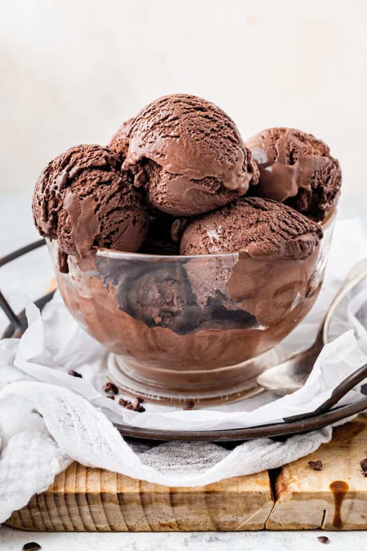 The Best Dark Chocolate Gelato Recipe | Emma Duckworth Bakes