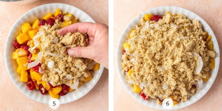 Mango Coconut Crumble | Emma Duckworth Bakes