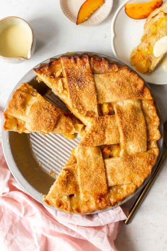 Peach Mango Pie | Emma Duckworth Bakes