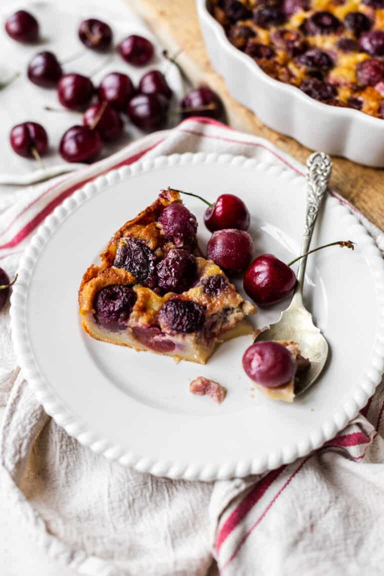 Classic French Cherry Clafoutis | Emma Duckworth Bakes